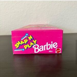 Barbie | Toys | Snap N Play Barbie Doll Vintage 991 Snap On Clothes ...